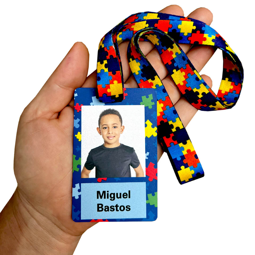 Crachá de Identificação - Grudado Em Você